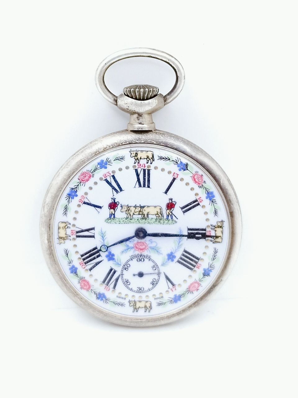 Try Collect | Ancre ligne droite 17 rubis pocket watch